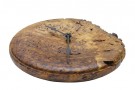Oak Root 4 Wooden Wall Clock- Rustic Kitchen Wall Clock| Etz-Ron