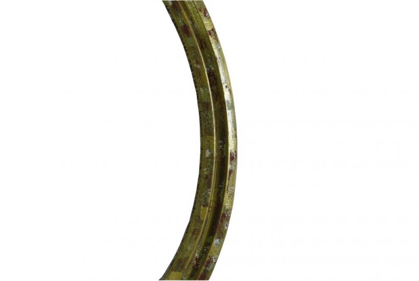 Large Round Frame- Large 17" Round Wood Frame - Gold