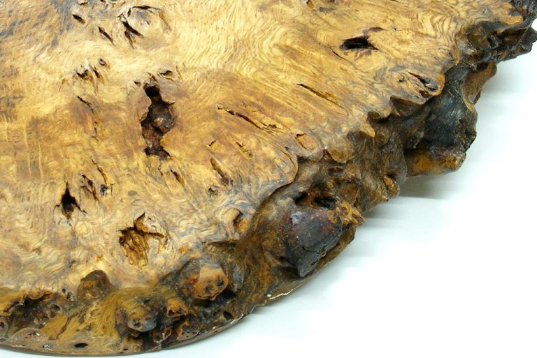 Oak Root 4 Wooden Wall Clock- Rustic Kitchen Wall Clock