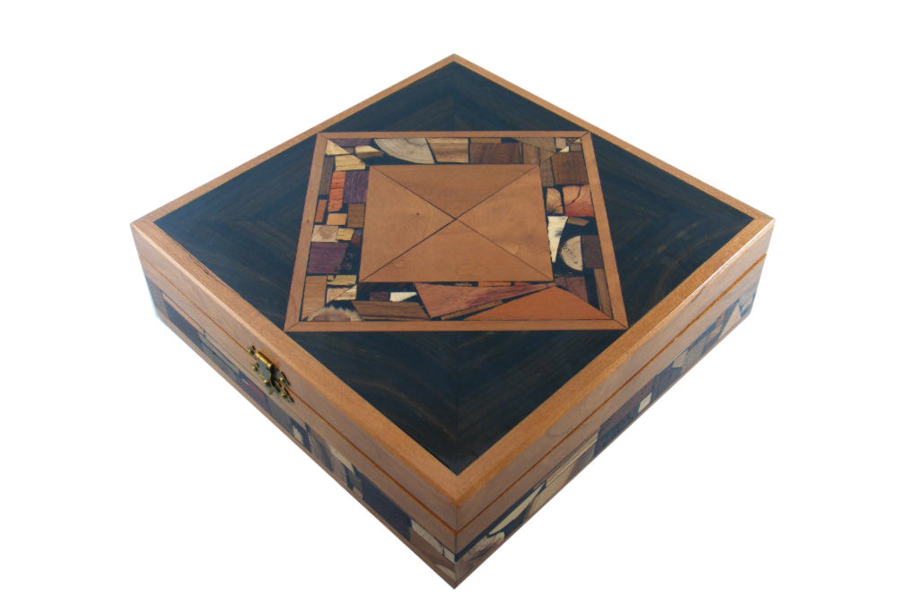 Mosaic Box-Keepsake Jewelry Boxes-Large Wooden Box| Etz-Ron