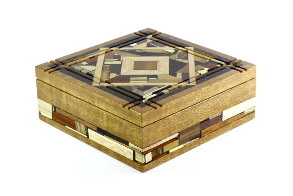 Mosaic Box-Keepsake Jewelry Boxes-Large Wooden Box| Etz-Ron