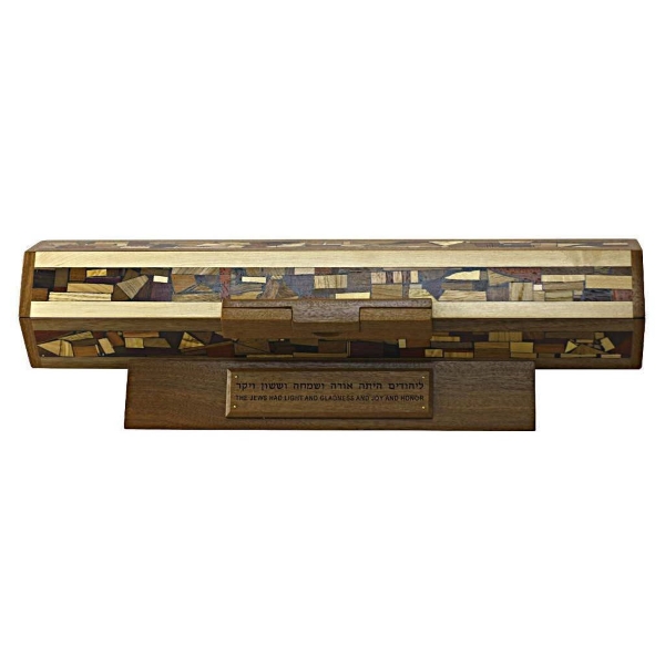 The Making of an Heirloom Megillah Case - Etz-Ron